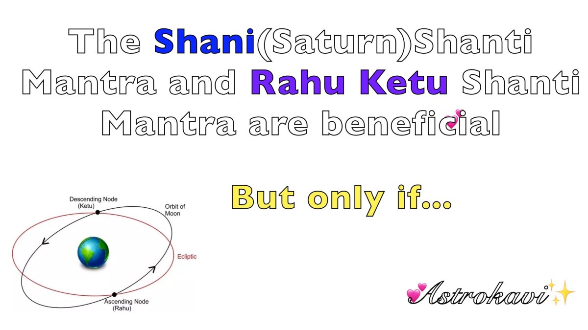 Saturn, Rahu, and Ketu on our horoscope way to channel this vitality ...